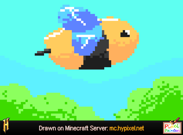oUniverse's Pixel Painter Drawing | Hypixel - Minecraft Server and Maps