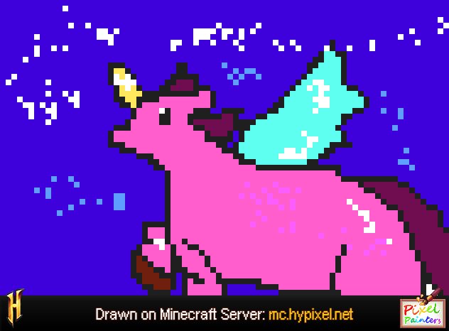 HoneyScreen's Pixel Painter Drawing | Hypixel Forums