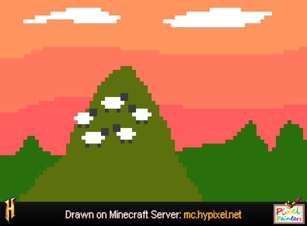 Choxbar's Pixel Painter Drawing | Hypixel Forums