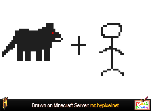 IPO_KTK's Pixel Painter Drawing | Hypixel - Minecraft Server and Maps