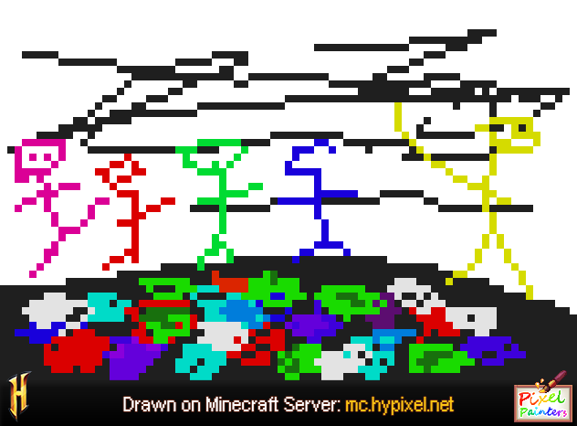 Grassisthebest's Pixel Painter Drawing | Hypixel Forums