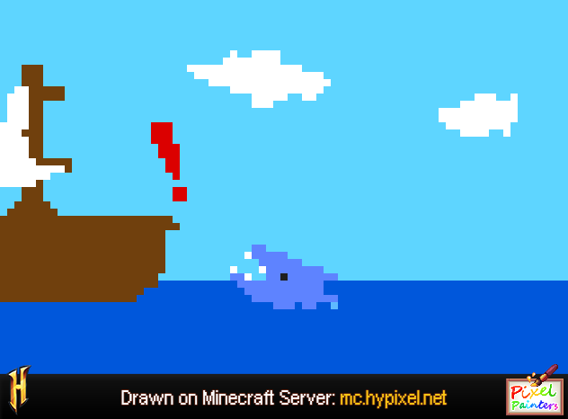 Endermino's Pixel Painter Drawing | Hypixel - Minecraft Server and Maps