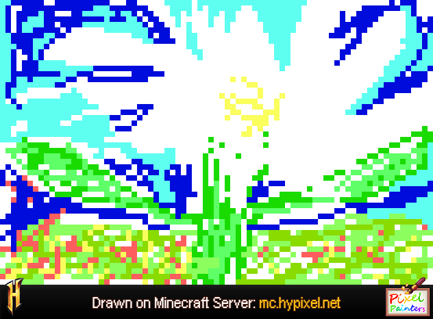 Vamnmn's Pixel Painter Drawing | Hypixel Forums