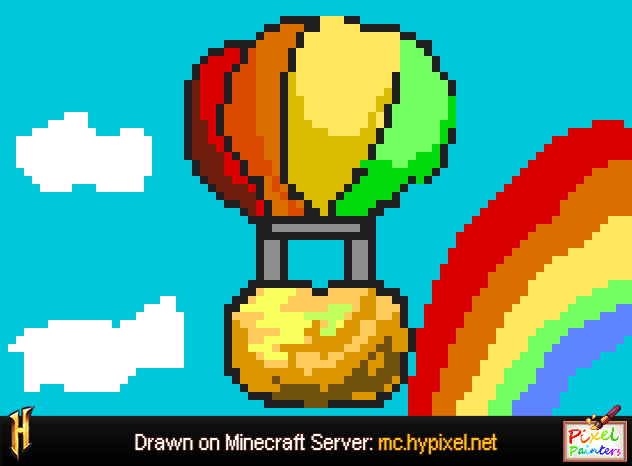 Ghoulette's Pixel Painter Drawing | Hypixel - Minecraft Server and Maps