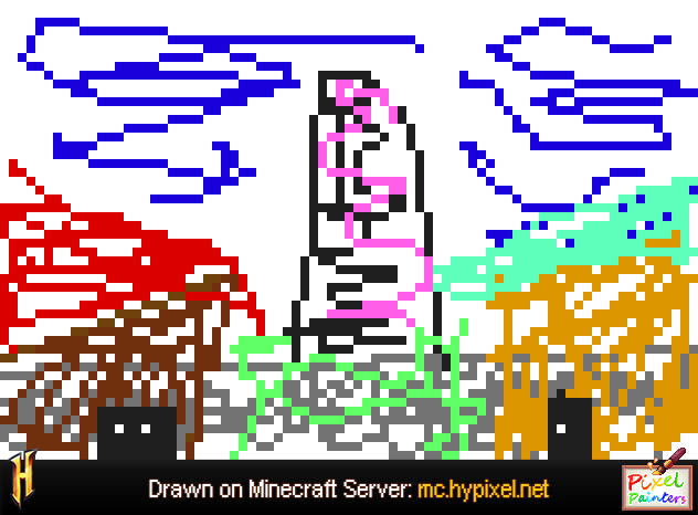Vamnmn's Pixel Painter Drawing | Hypixel Forums