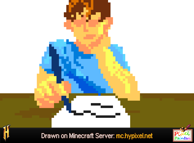 Xyrov's Pixel Painter Drawing | Hypixel Forums