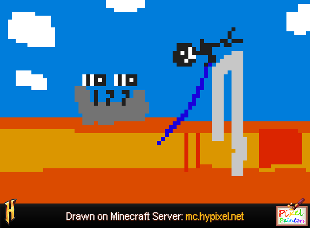 Callybog's Pixel Painter Drawing | Hypixel - Minecraft Server and Maps