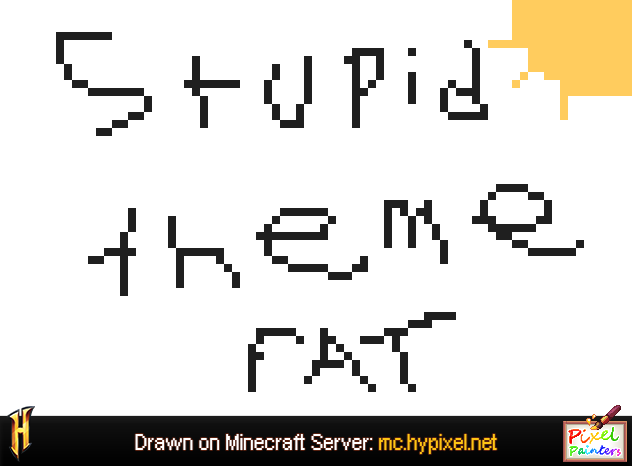 siink's Pixel Painter Drawing | Hypixel Forums