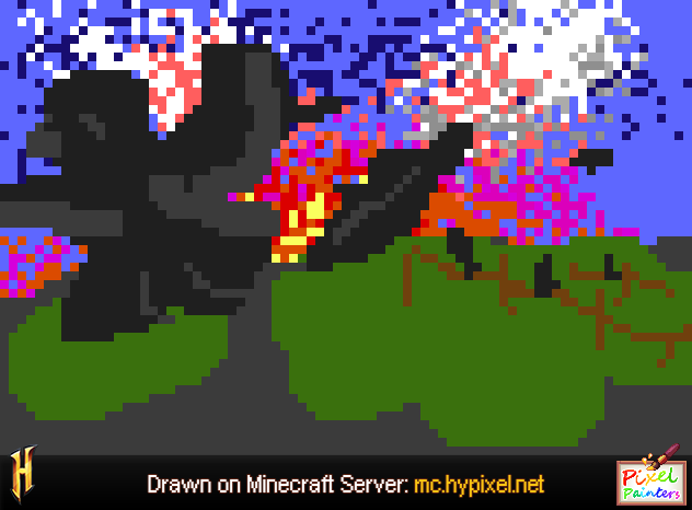 UrLocalWindyBoi's Pixel Painter Drawing | Hypixel - Minecraft Server ...