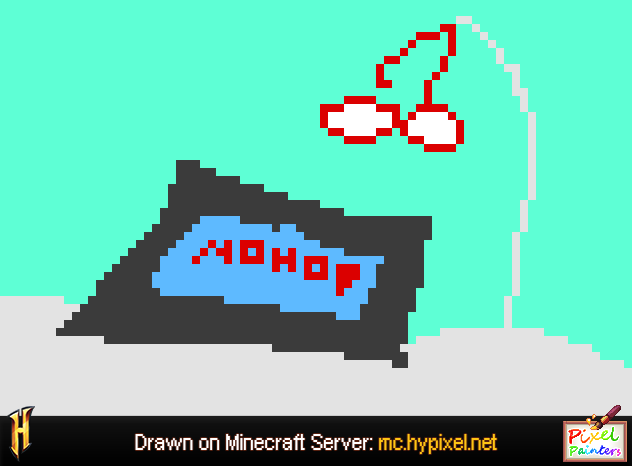 TurboSzczurek's Pixel Painter Drawing | Hypixel - Minecraft Server and Maps