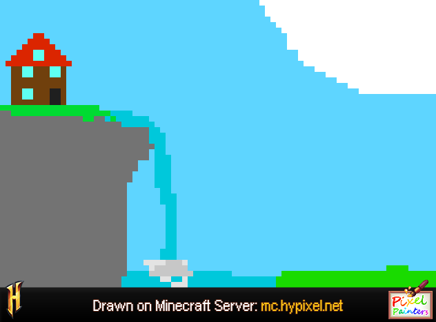 Vedvo's Pixel Painter Drawing | Hypixel Forums