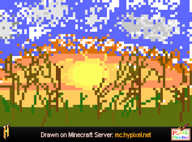 Lvkie's Pixel Painter Drawing | Hypixel - Minecraft Server and Maps