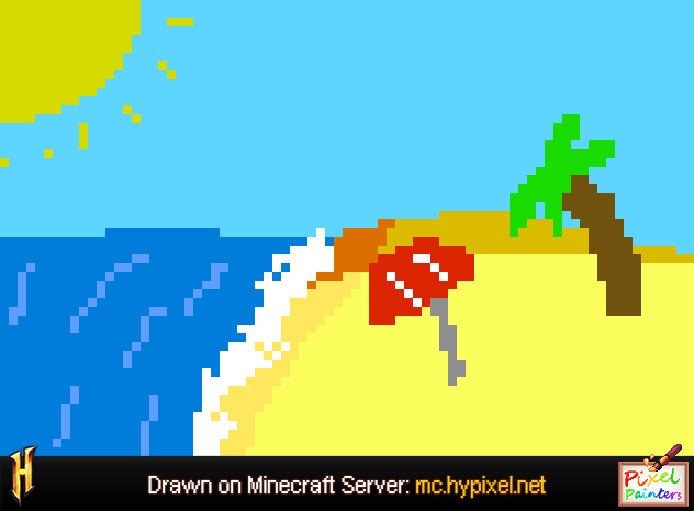 Hydrotass's Pixel Painter Drawing | Hypixel Forums