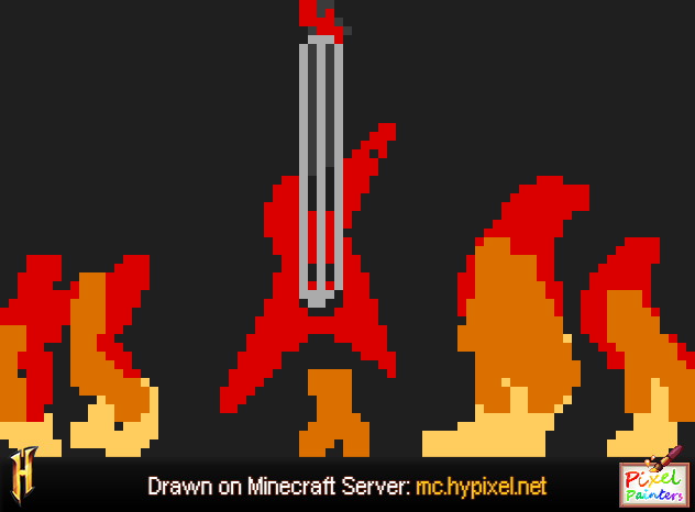 GrandTheftAuto44's Pixel Painter Drawing | Hypixel Forums