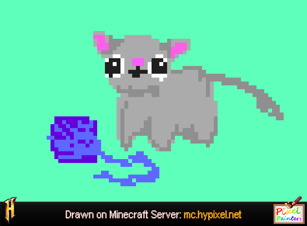 Peepguin's Pixel Painter Drawing | Hypixel Forums