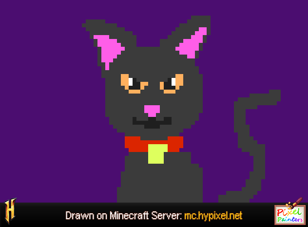 ShaoranVT's Pixel Painter Drawing | Hypixel - Minecraft Server and Maps